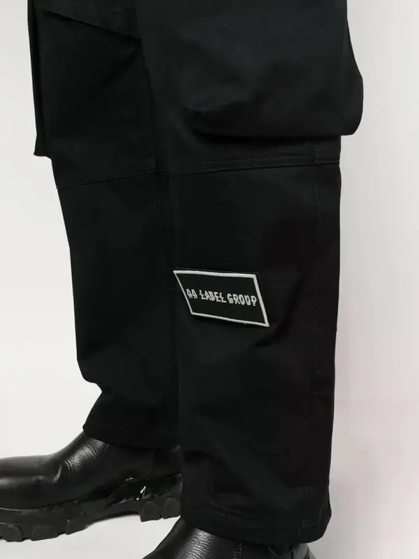 44 LABEL GROUP Cargo Pants With Logo Patch