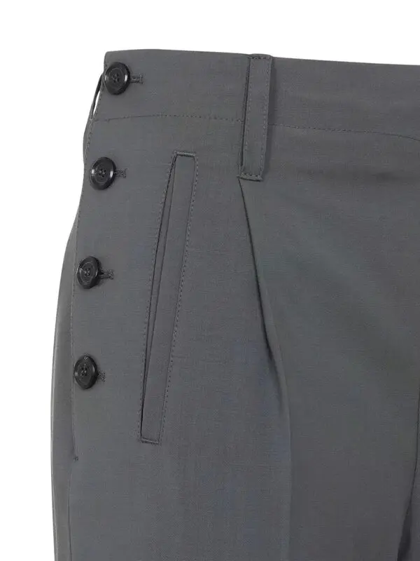 Moschino Pressed-crease Trousers