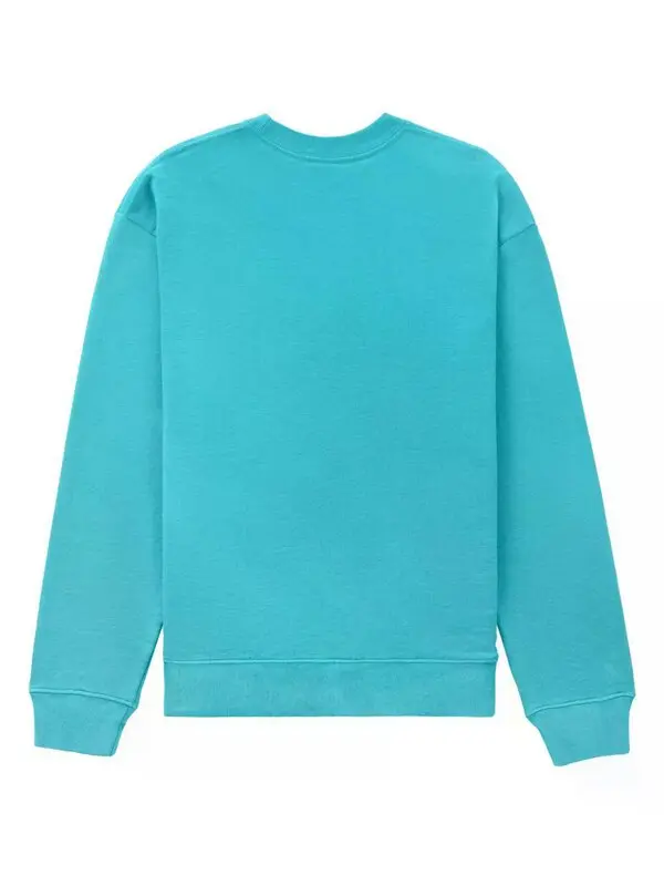 Sporty & Rich Slogan Print Crew Neck Sweatshirt