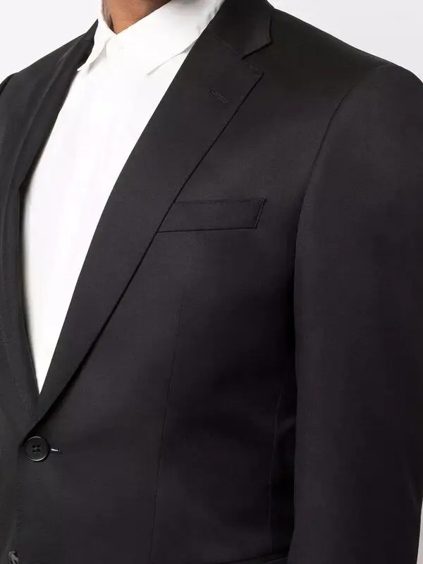 BOSS Single-breasted Virgin Wool Blazer