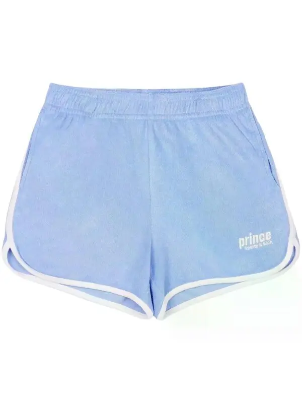 Sporty & Rich X Prince Disco Cotton Shorts