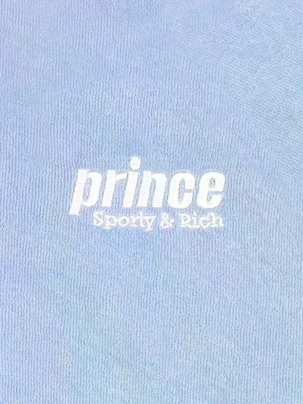 Sporty & Rich X Prince Disco Cotton Shorts