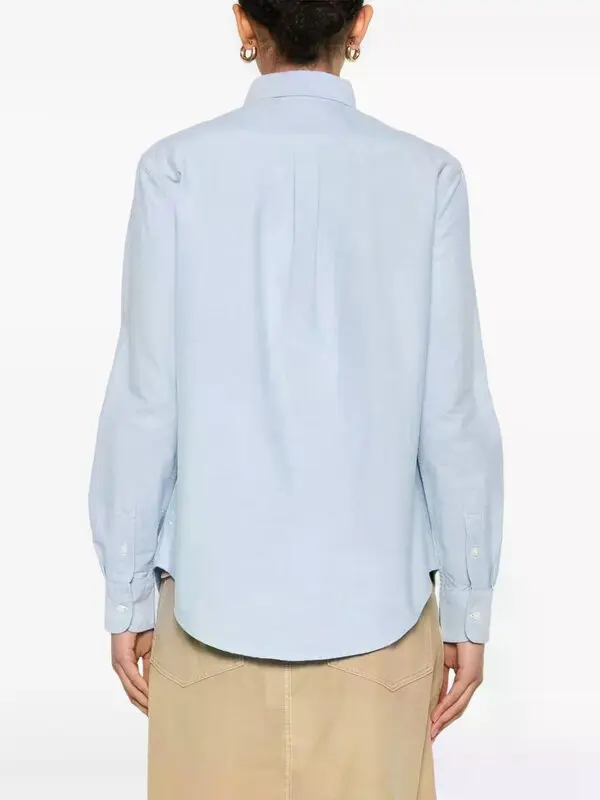 Polo Ralph Lauren Cotton Shirt With Signature Pony Motif