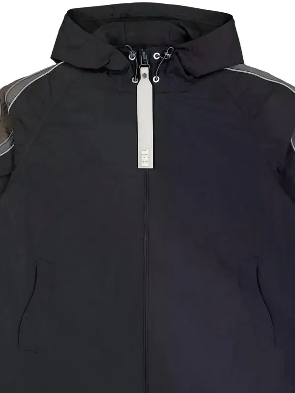 ERL Ufo Windbreaker Jacket - Black
