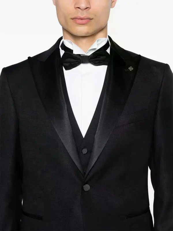 Tagliatore Three-piece Single-breasted Suit - Blue