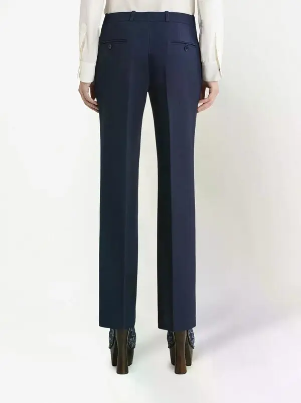 Etro Pressed-crease Tailored Trousers