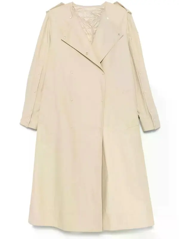 Moncler Gourdon Trench Coat - Neutrals