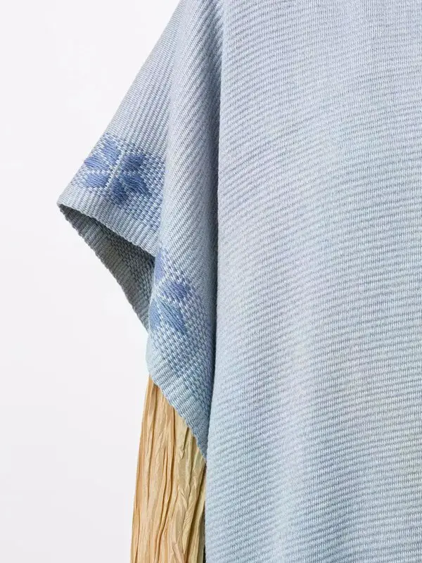 Voz Wangülen Duster Poncho - Blue