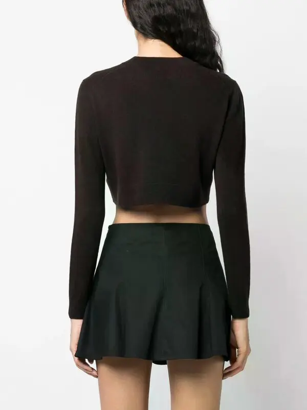 PATOU Embroidered Cropped Jumper