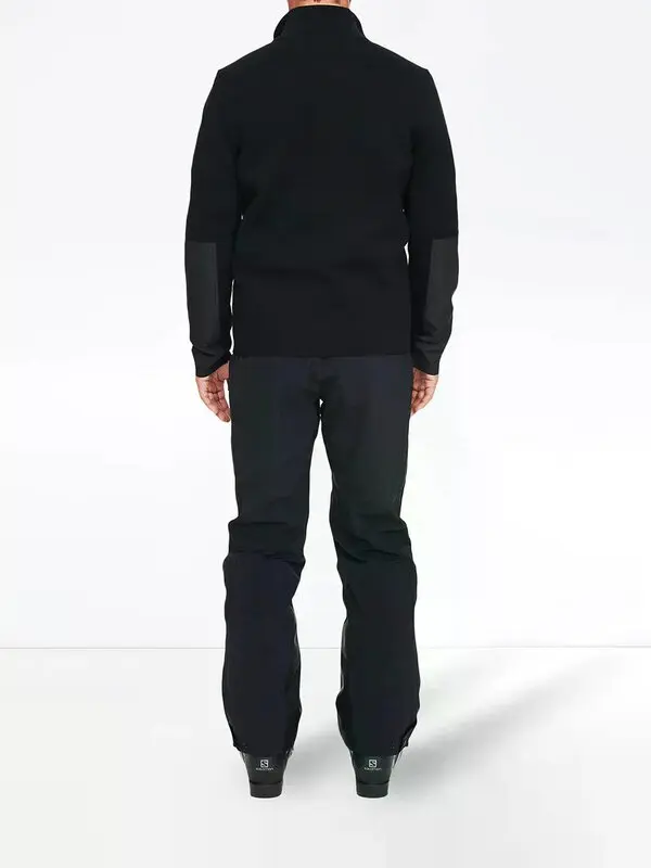 Aztech Mountain Matterhorn Zip-up Sweater - Black