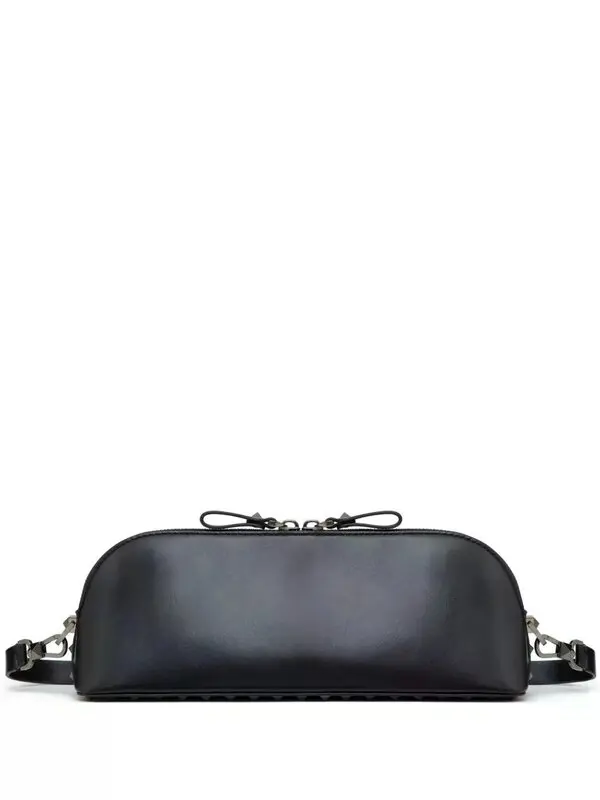 Valentino Garavani Rockstud Leather Clutch Bag - Black