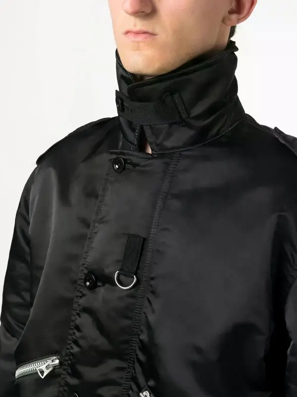 Sacai Zip-up Cotton-blend Bomber Jacket