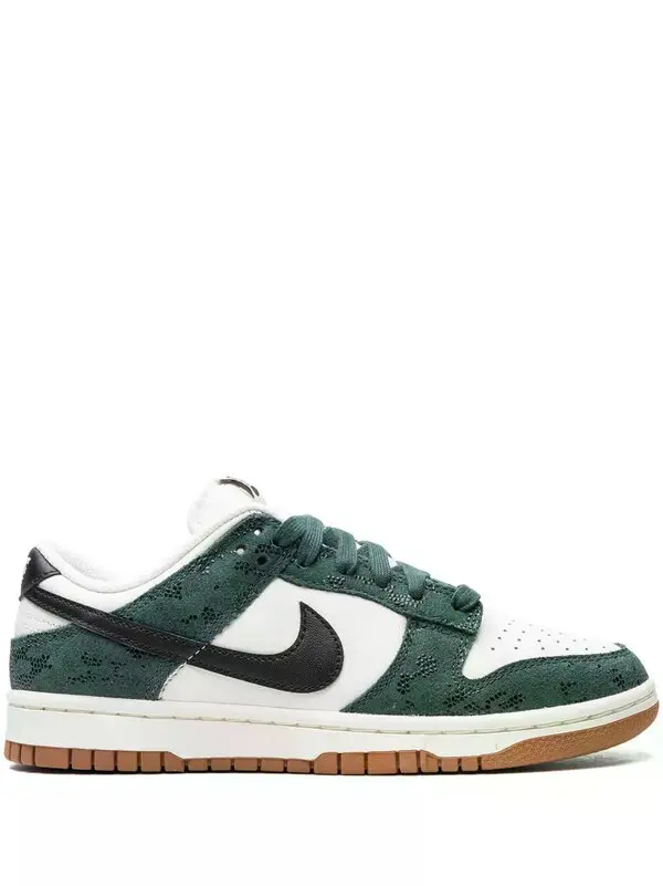 Nike Dunk Low "snakeskin" Sneakers - Green