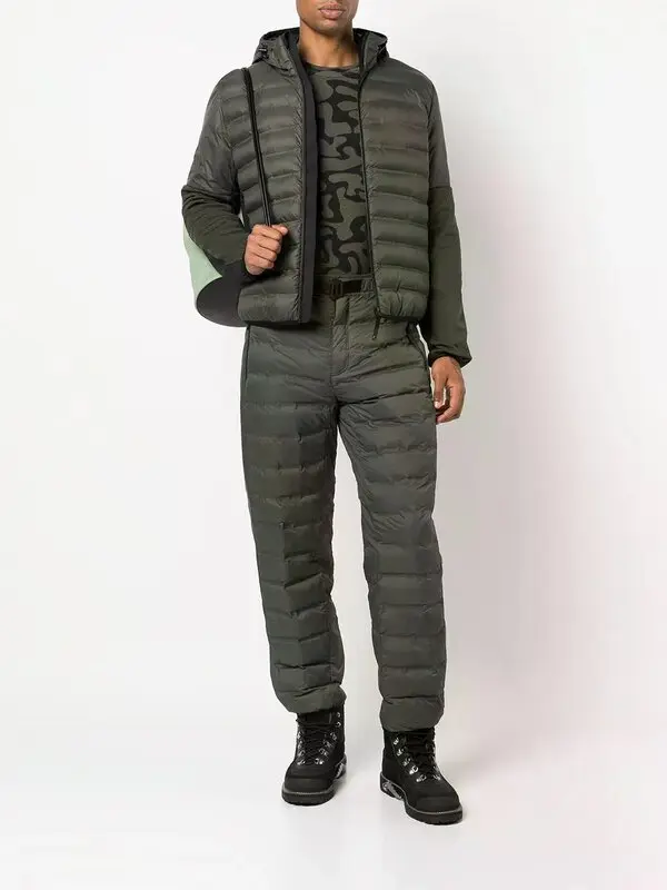 Aztech Mountain Quilted Fleece Midlayer Jacket - Green