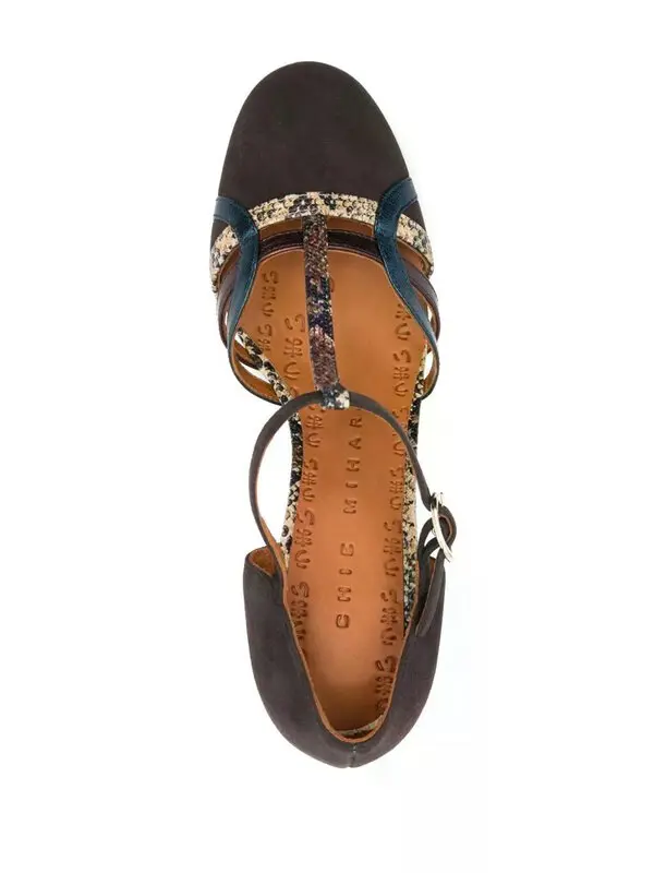 Chie Mihara 70mm Block Heel Pumps