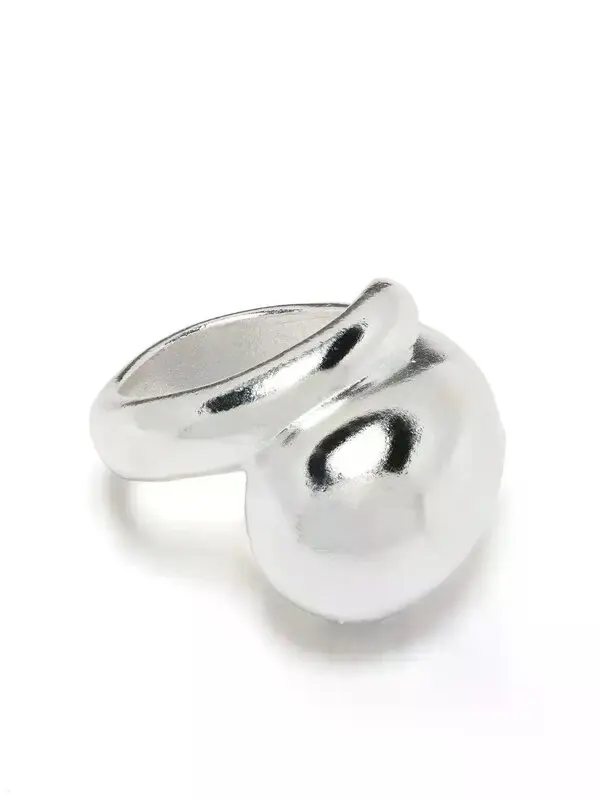 ALIGHIERI In Vino Veritas' Polished Sterling Ring - Silver
