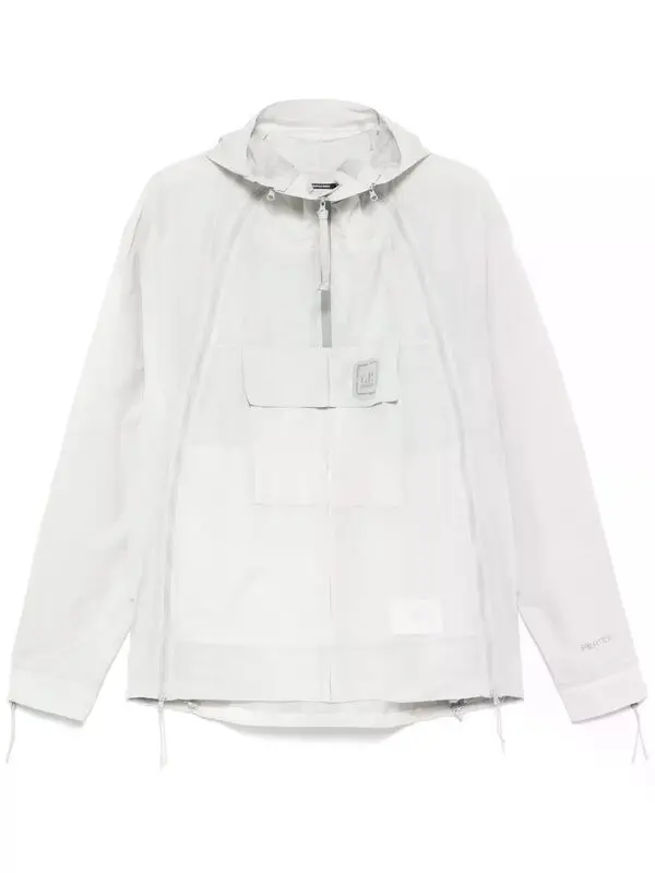 C.P. COMPANY Logo-print Pertex Jacket