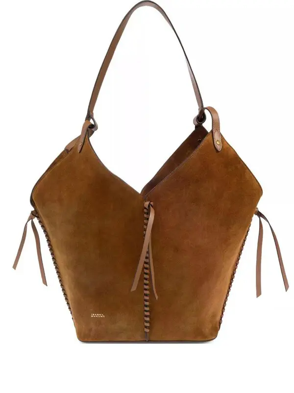 Isabel Marant Étoile Tampa Suede Shoulder Bag - Brown