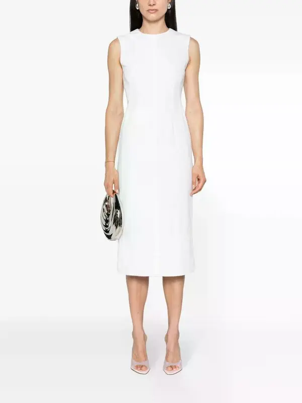 Sportmax Cariddi Crepe Midi Dress