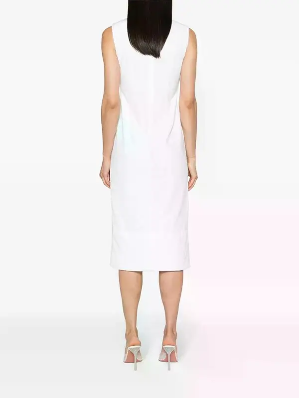 Sportmax Cariddi Crepe Midi Dress