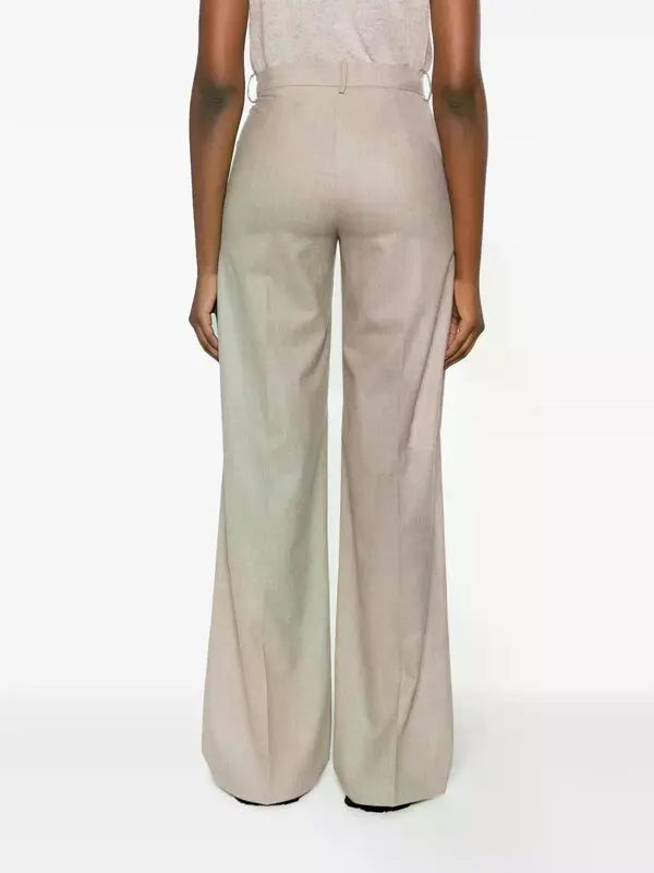 Magda Butrym Tailored Wide-leg Cashmere Trousers