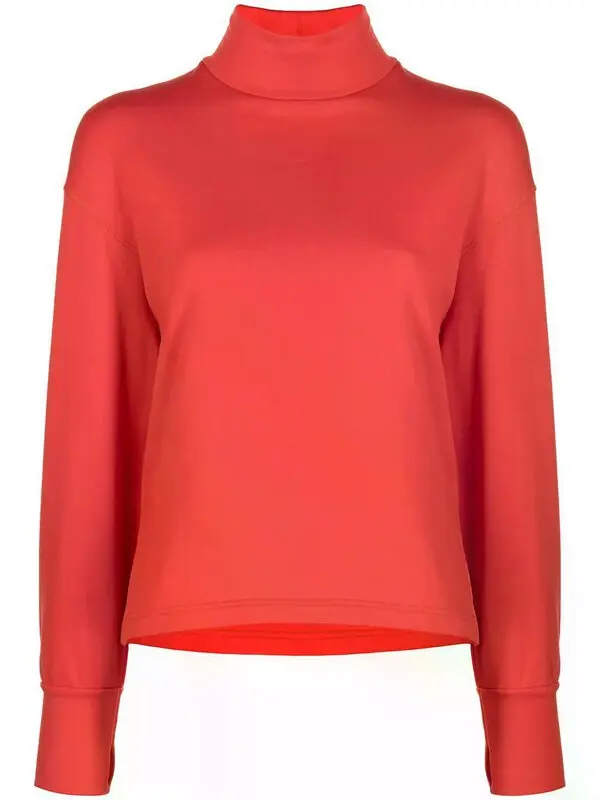 Aztech Mountain Kristic Fleece High Neck Sweater - Red