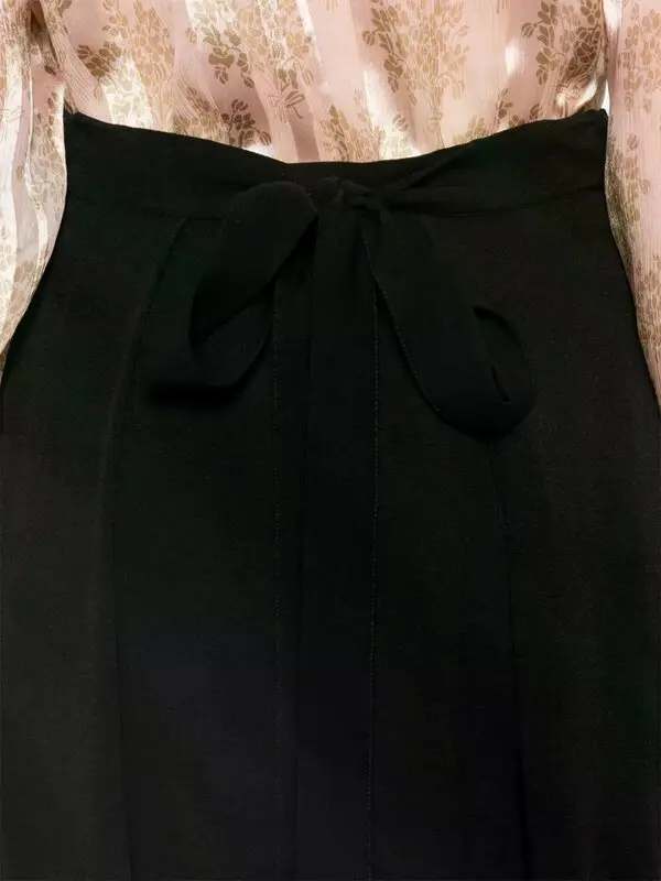 Fendi Silk Midi Skirt