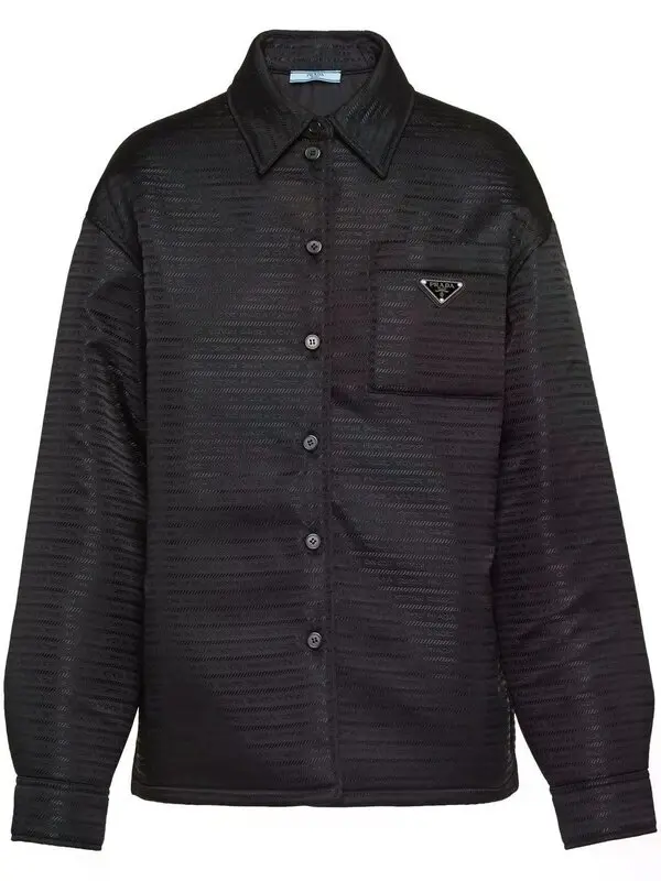 Prada Re-nylon Triangle-logo Jacket