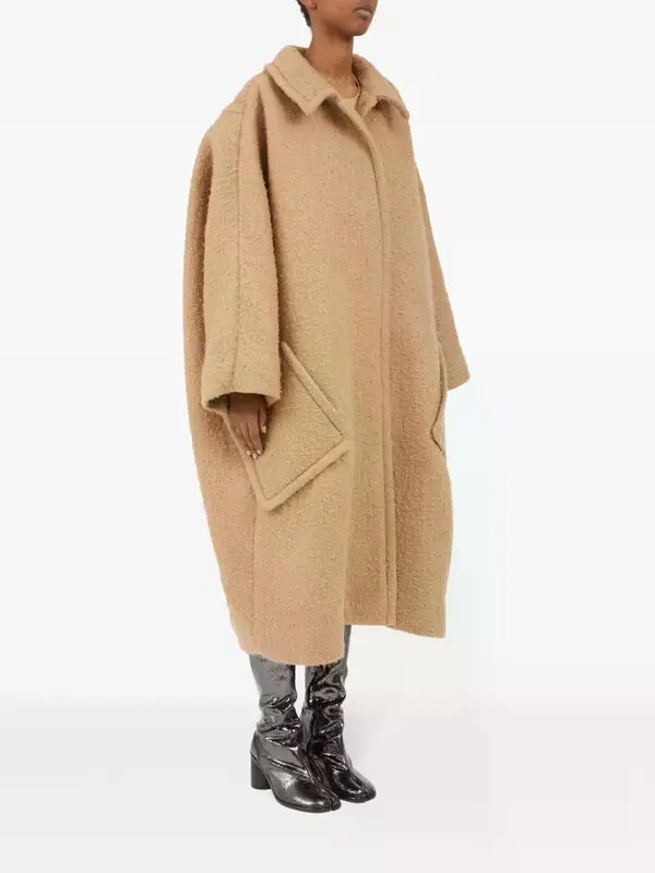 MAISON MARGIELA Oversized Bouclé Mohair Coat