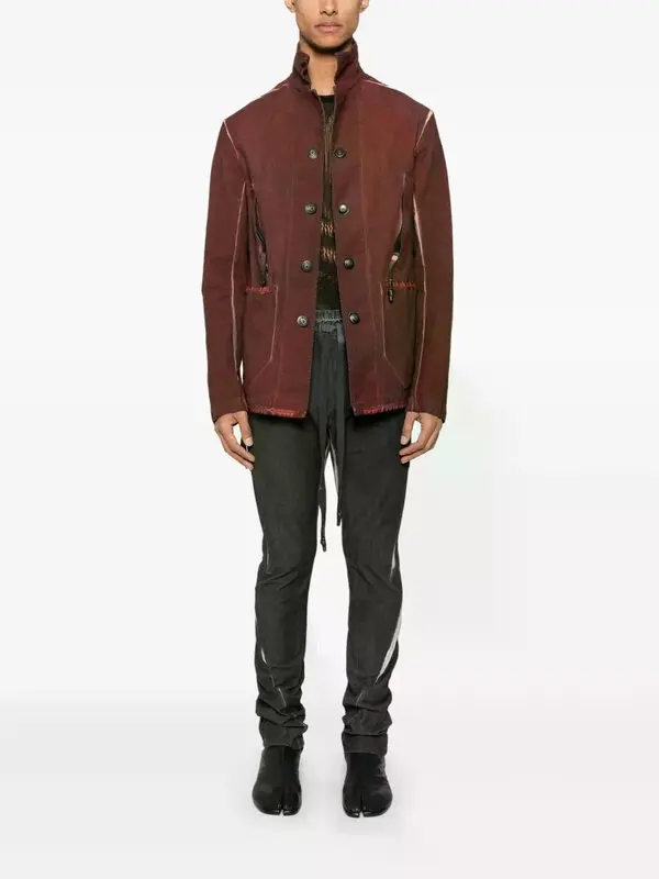 ISAAC SELLAM EXPERIENCE Armure Jeans With Elasticated Drawstring Waistband