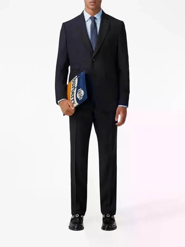 Burberry Pressed Crease Tailored Trousers