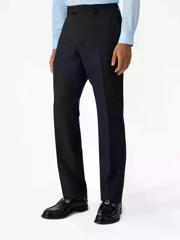 Burberry Pressed Crease Tailored Trousers