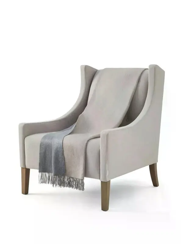 Brunello Cucinelli Frayed-edge Silk Blanket