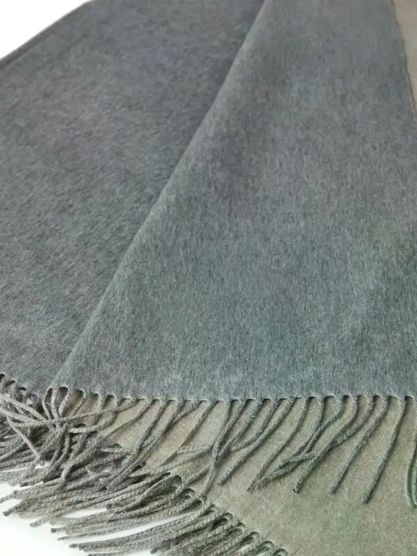Brunello Cucinelli Frayed-edge Silk Blanket
