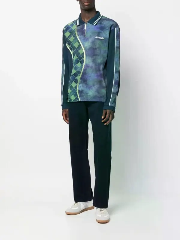 Ahluwalia Abstract-print Polo Shirt