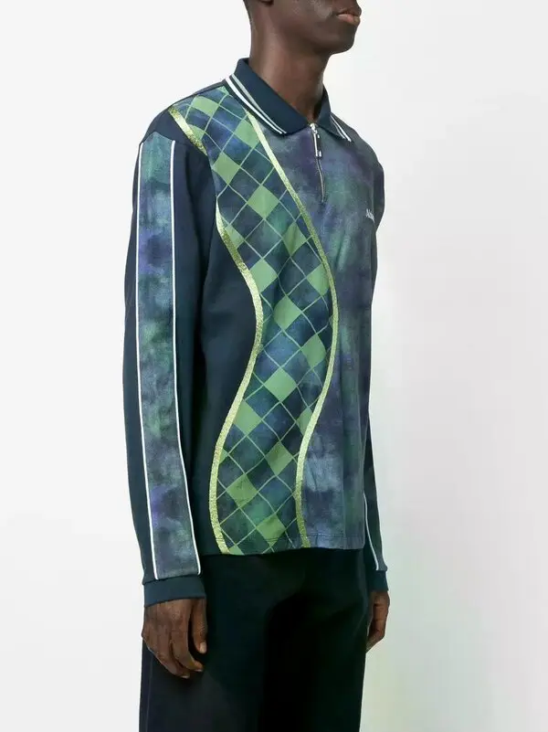 Ahluwalia Abstract-print Polo Shirt