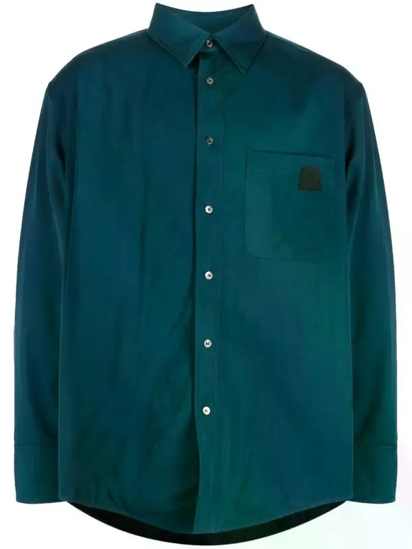 LANVIN Box-pleat Long-sleeved Shirt