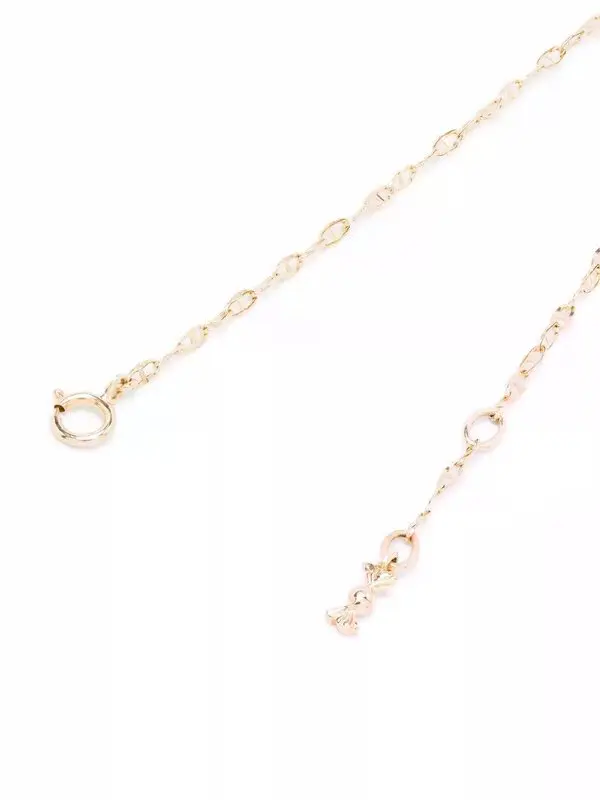 MARIA BLACK Yellow -tone Cable-link Chain Bracelet