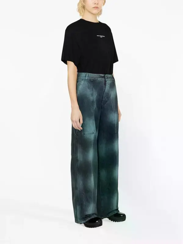 Stella McCartney Tie-dye Wide-leg Jeans