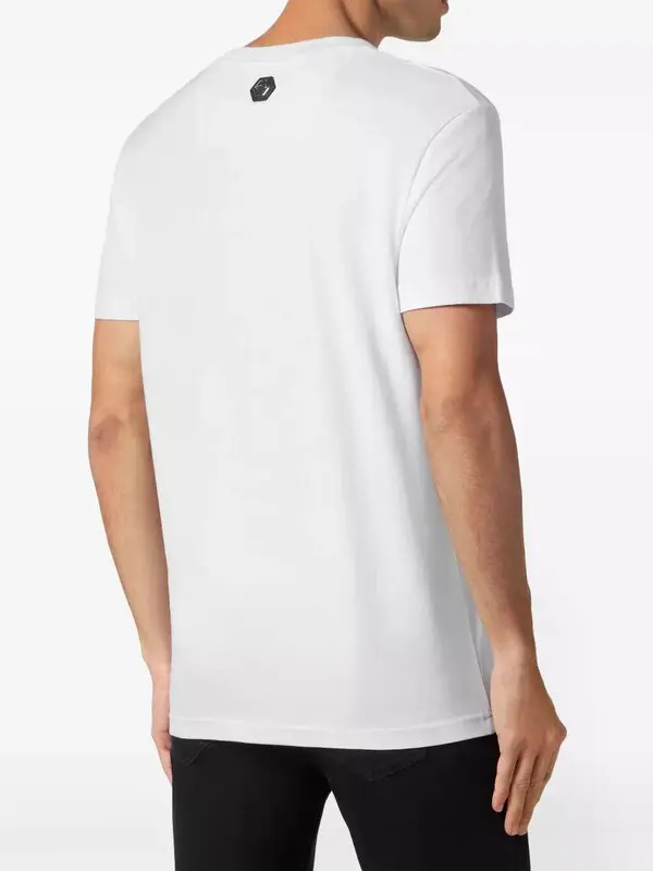 Philipp Plein Logo-print Cotton T-shirt - White