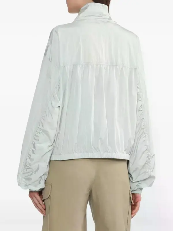 TOUT A COUP Lightweight Zip-up Jacket With Elasticated Details