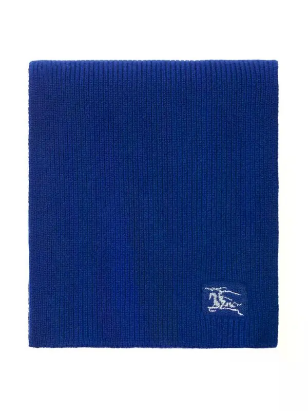 Burberry Ekd-embroidered Cashmere Scarf
