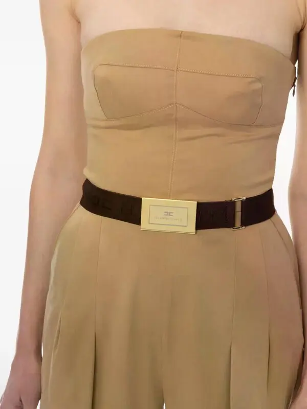 Elisabetta Franchi Belted Jumpsuit