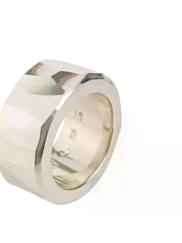 Werkstatt:München Sterling Silver Sculpted Band Ring