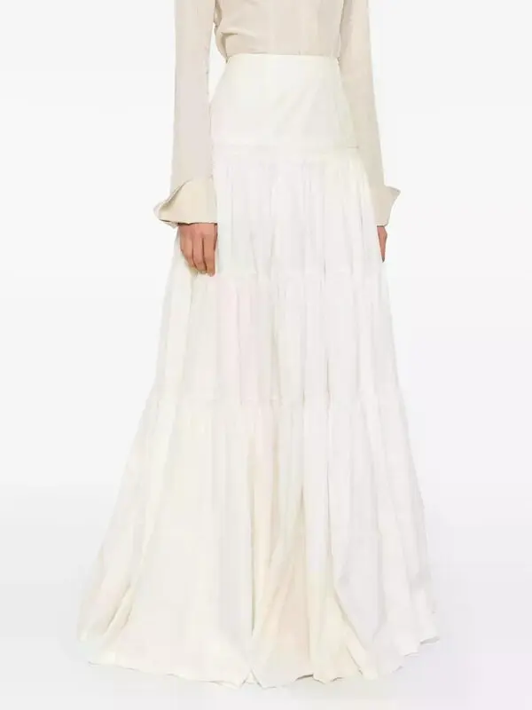 MAISON MARGIELA Tiered Midi Skirt