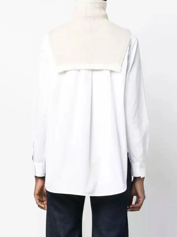 BARRIE Cashmere Zip-up Collar