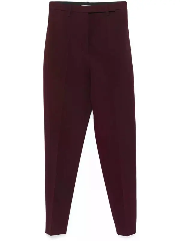 Dorothee Schumacher Slim Cut Trousers - Red
