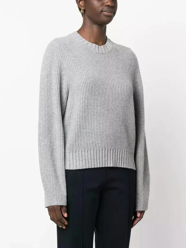Dorothee Schumacher Ribbed-knit Crew Neck Sweatshirt