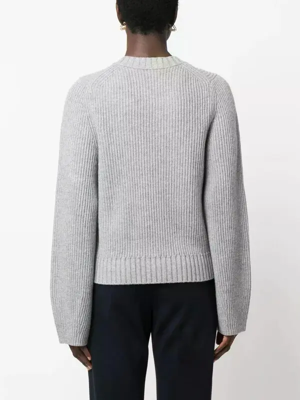 Dorothee Schumacher Ribbed-knit Crew Neck Sweatshirt