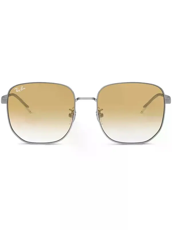Ray-ban Square Frame Sunglasses - Silver
